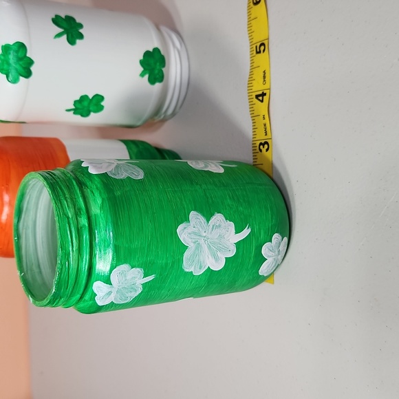 Hand Crafted | Holiday | Handmade Mini St Patricks Day Jar Set Of 3 ...